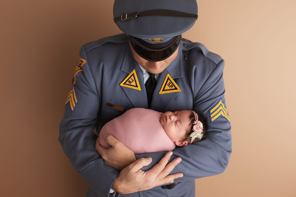 Amazing Newborn Police Picture Ideas